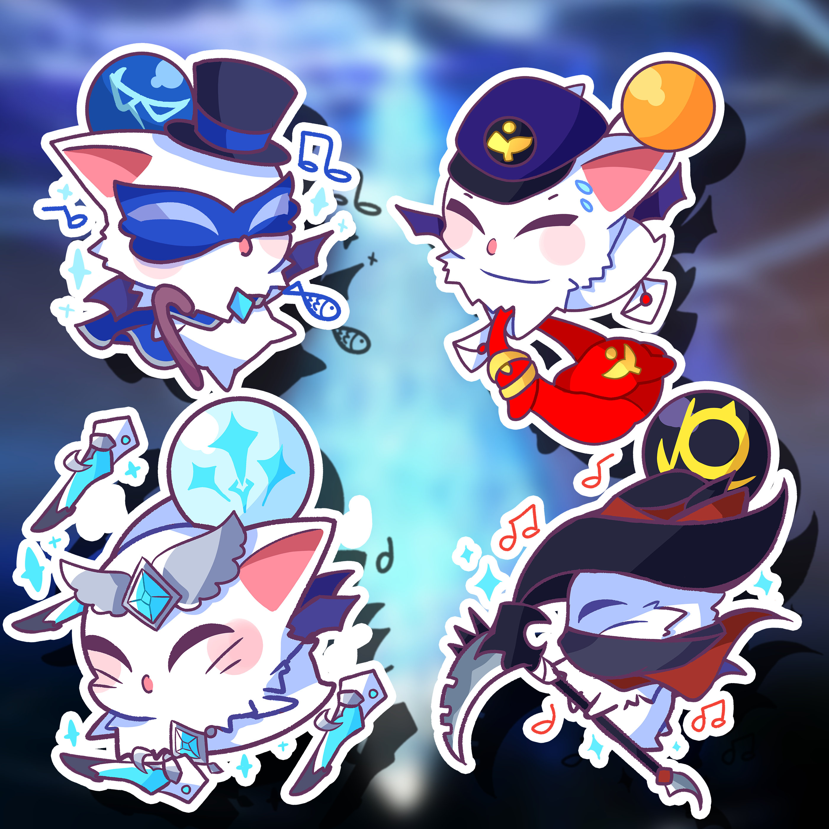Final Fantasy XIV Moogle Class Stickers - Etsy