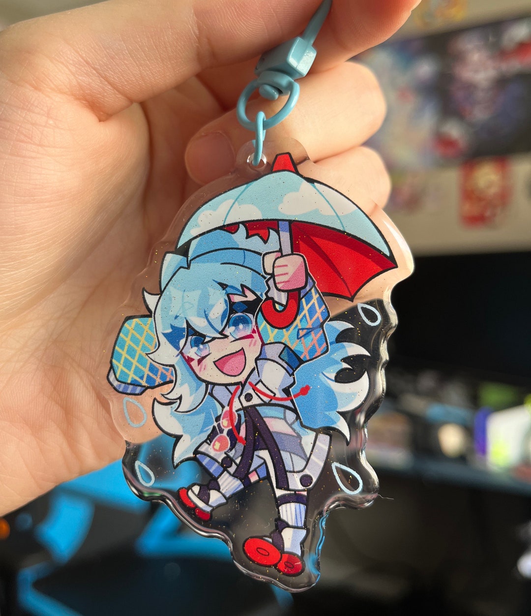 2.5in Hololive Kobo Kanaeru Keychain Charm - Etsy