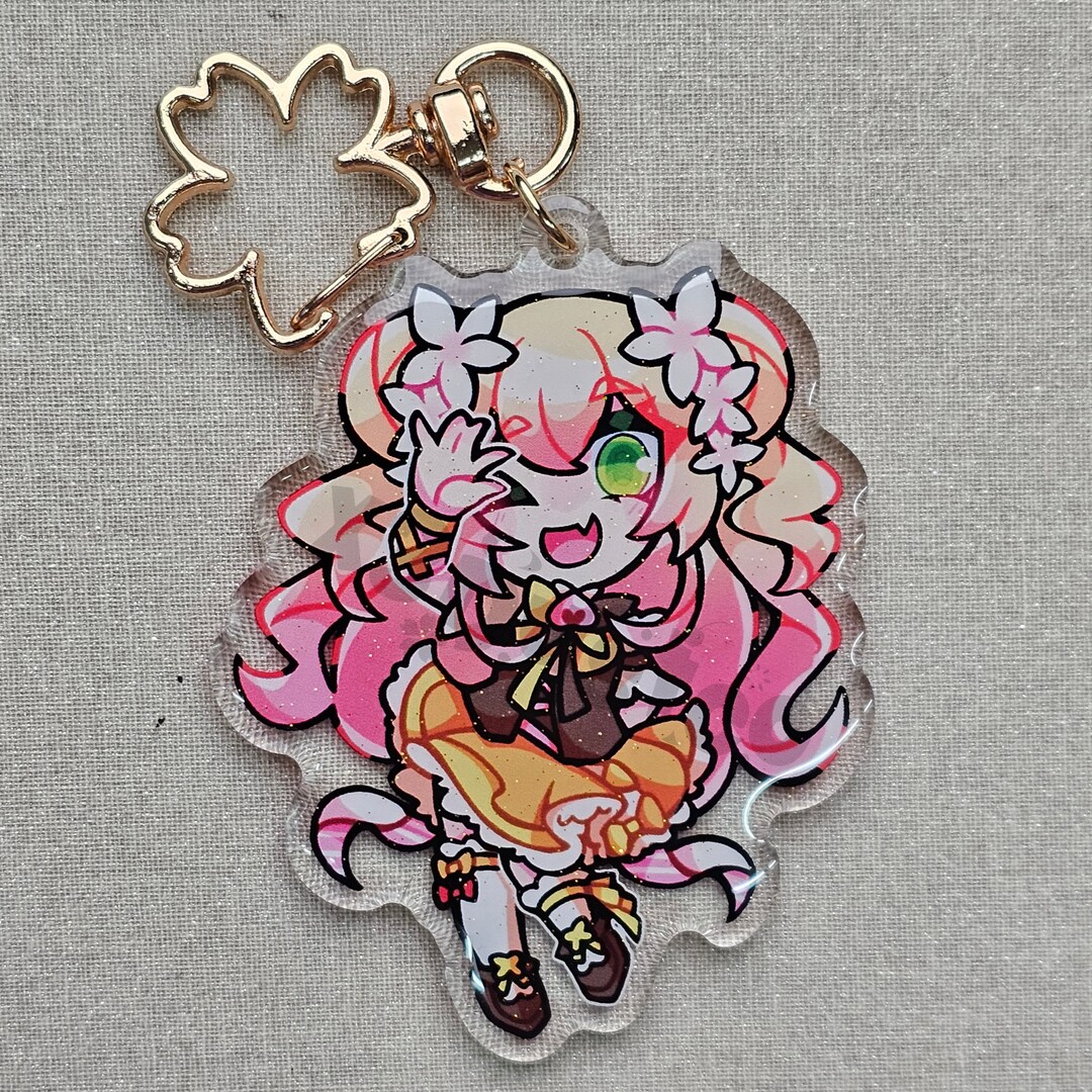 2.5in Hololive JP Nene Keychain Charm - Etsy