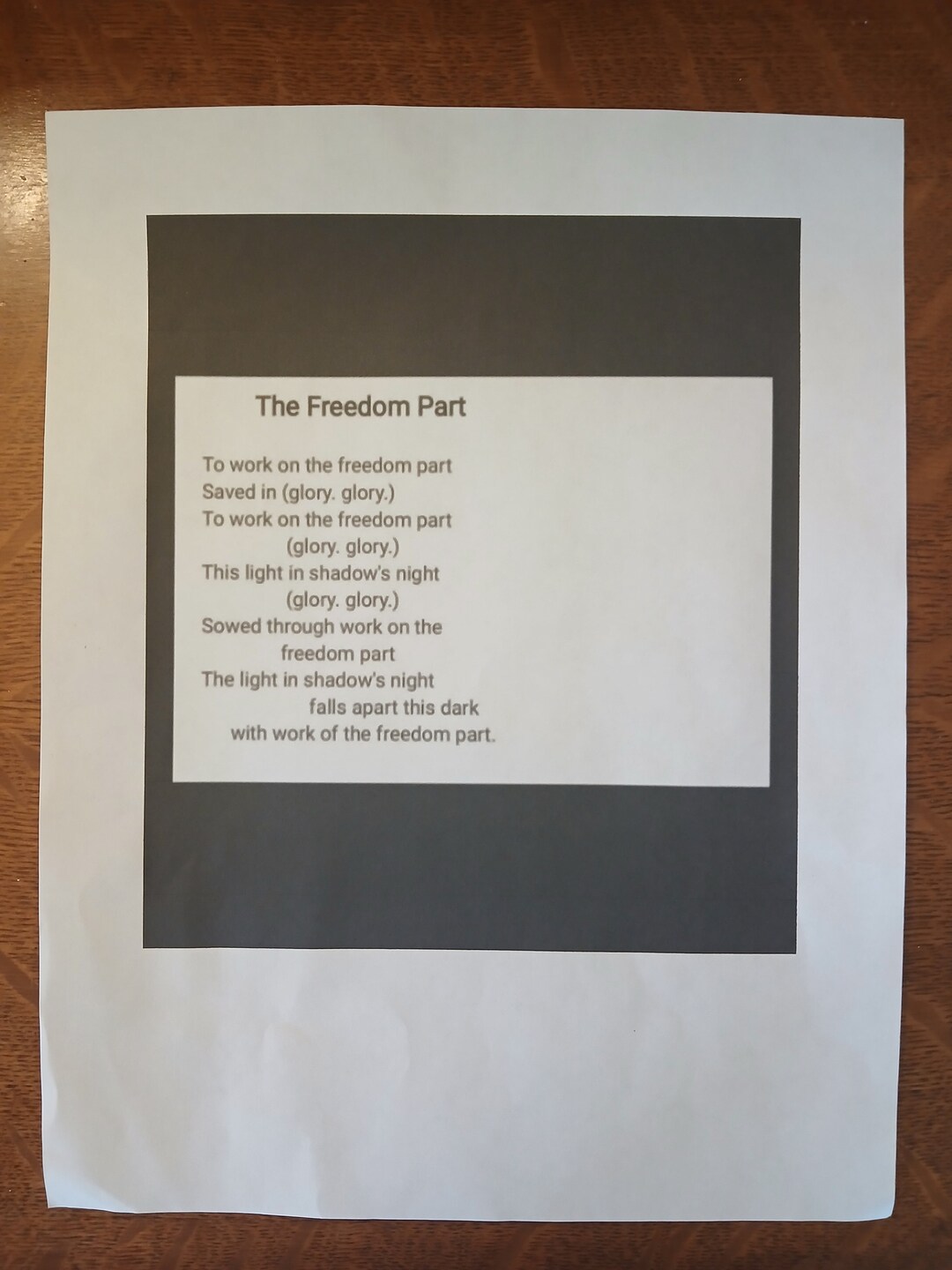 The Freedom Part - Etsy