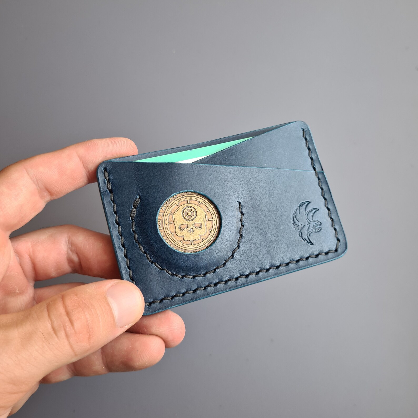 Challenge Coin Wallet PDF Pattern,edc Wallet Template,slim Wallet ...