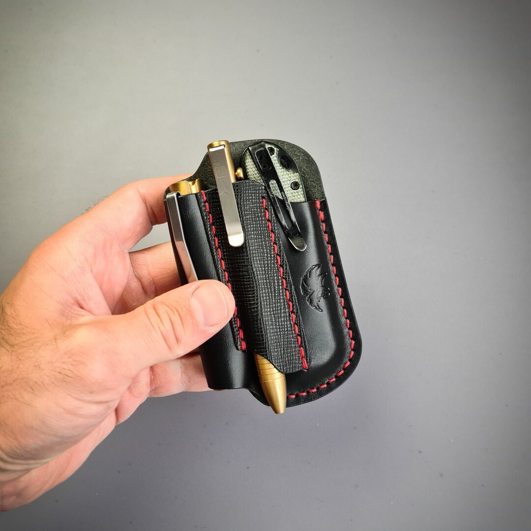 Edc Pocket Organizer,leather Pocket Organiser,edc Gear Pouch,sak ...