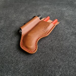Leather Sheath PDF Pattern for a Flashlight & Knipex Cobra 125,template ...