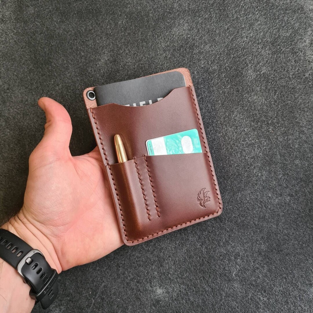 Field Notes Leather Cover With Pen Slot,field Notes Wallet,field Notes ...