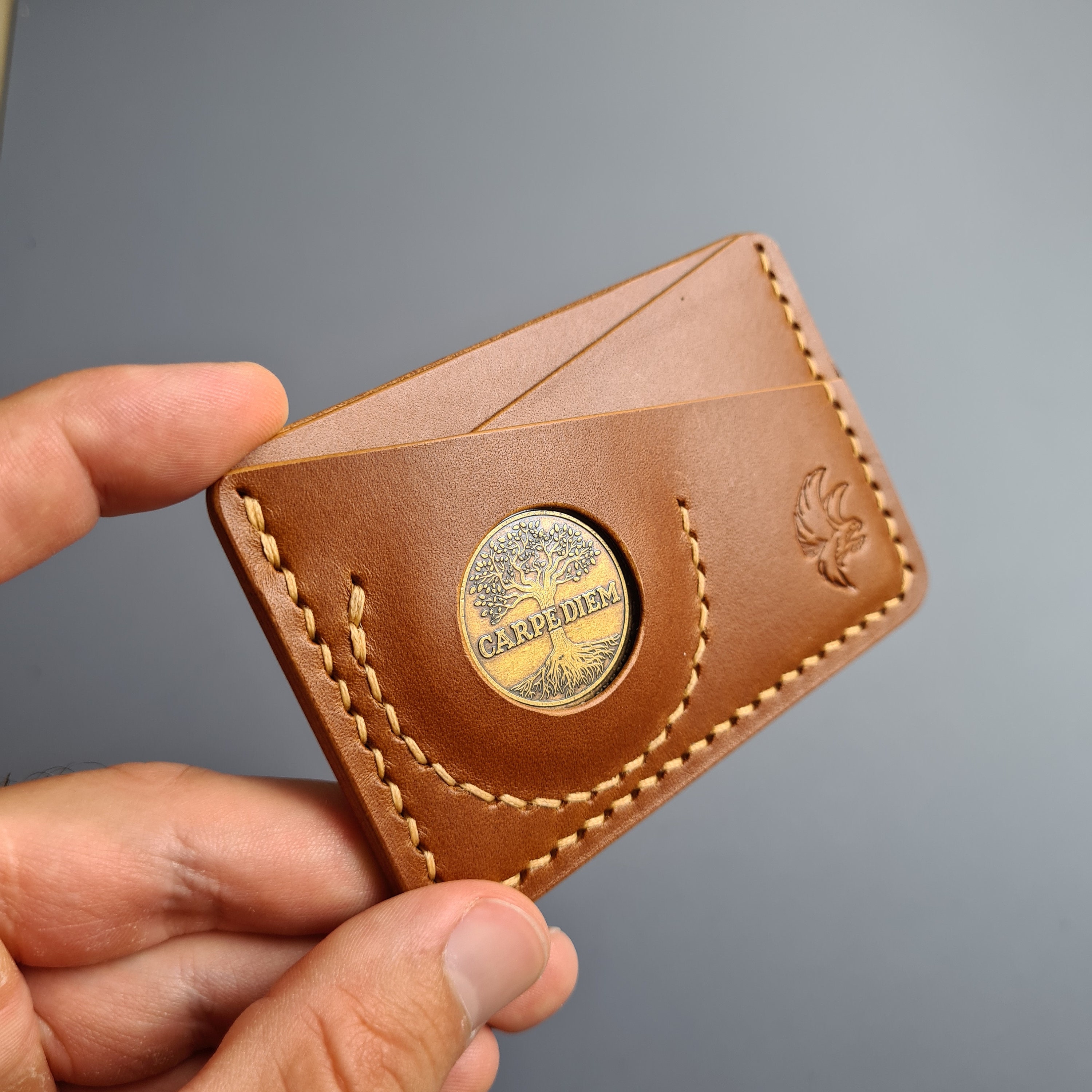 Challenge Coin Wallet PDF Pattern,edc Wallet Template,slim Wallet ...