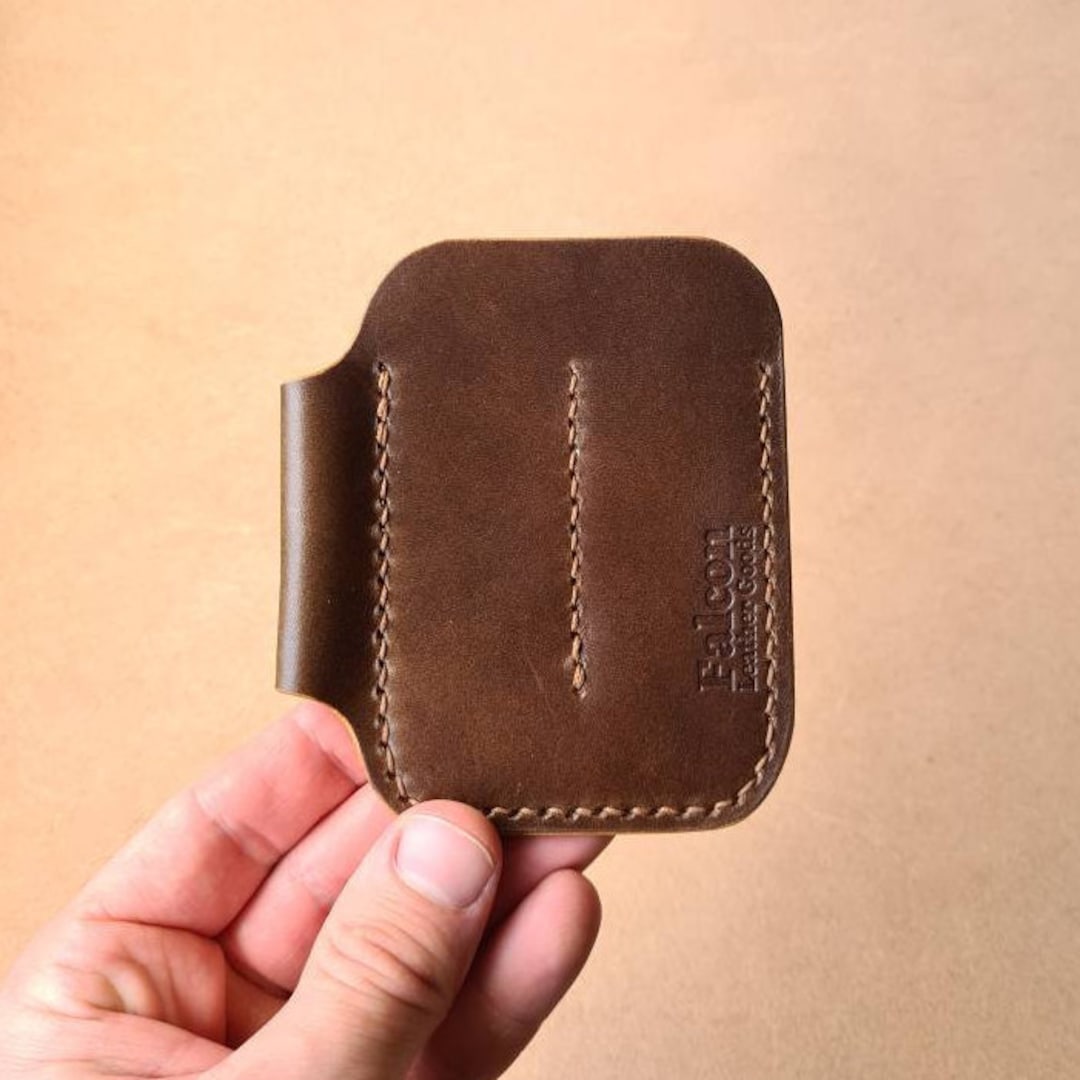 Leather Edc Pouch,leather Edc Organizer,edc Pocket Organizer,front ...