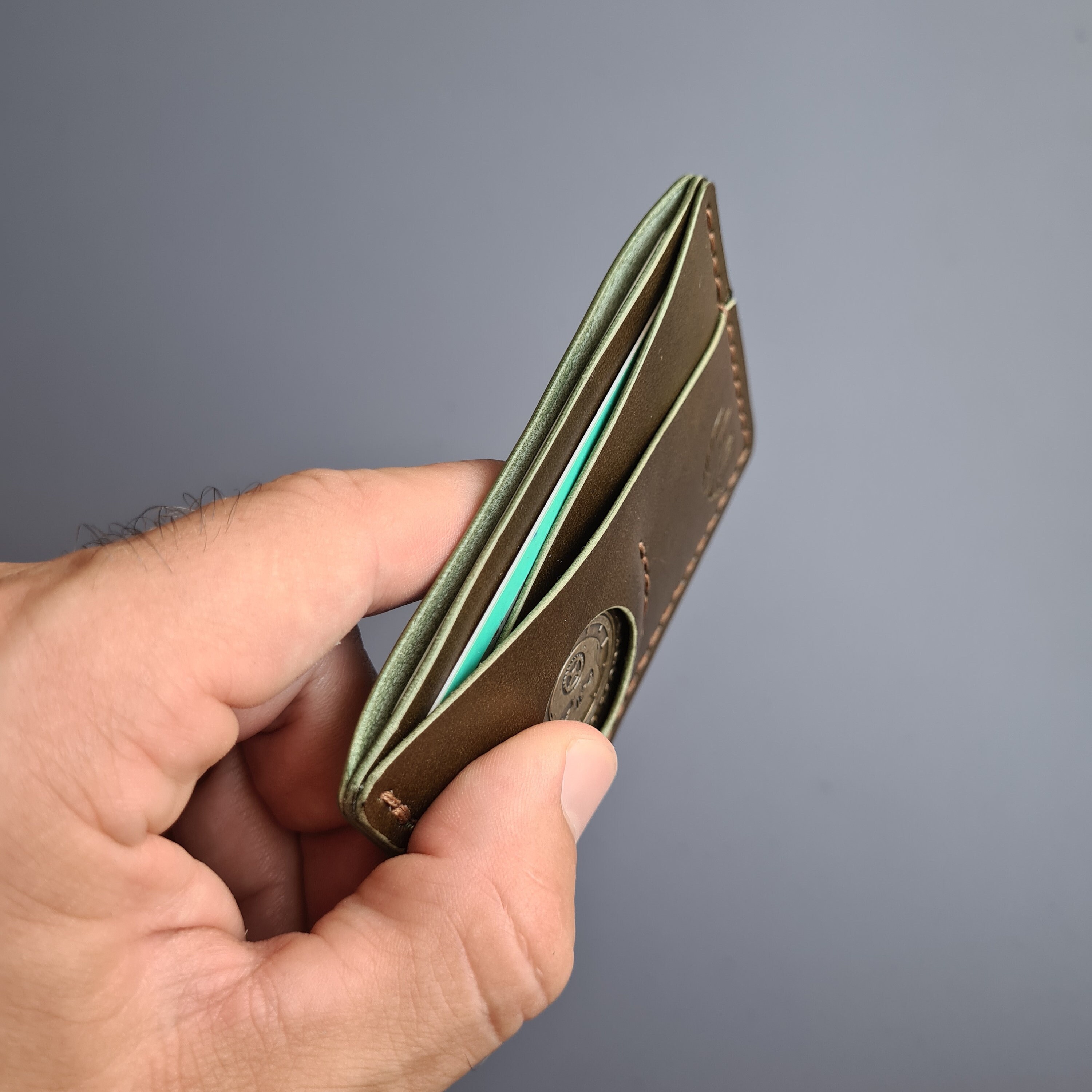 Challenge Coin Wallet PDF Pattern,edc Wallet Template,slim Wallet ...