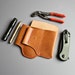 PDF Pattern for a Leather Sheath With a Belt Loop,leather Organizer for ...