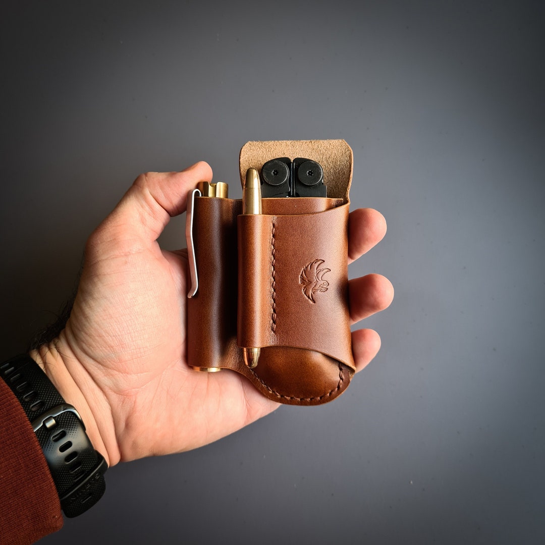 Leatherman Wave/arc/charge Belt Sheath,leather EDC Organizer With Belt ...