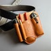 PDF Pattern for a Leather Sheath With a Belt Loop,leather Organizer for ...