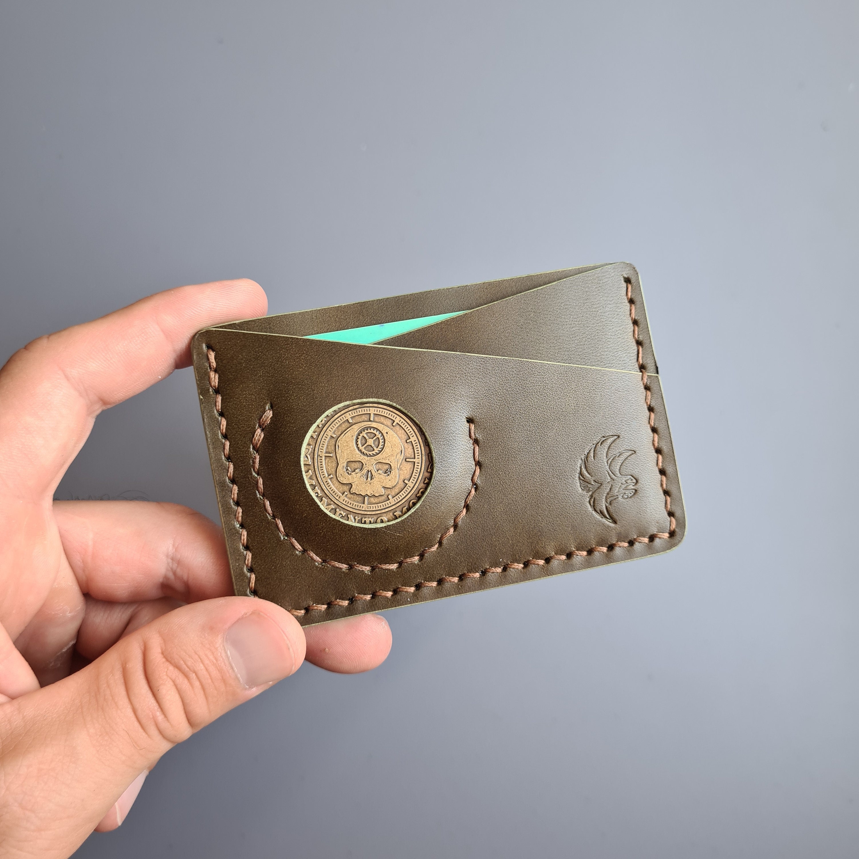 Challenge Coin Wallet PDF Pattern,edc Wallet Template,slim Wallet ...