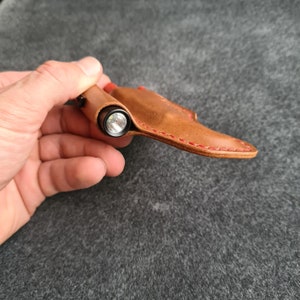 Leather Sheath PDF Pattern for a Flashlight & Knipex Cobra 125,template ...