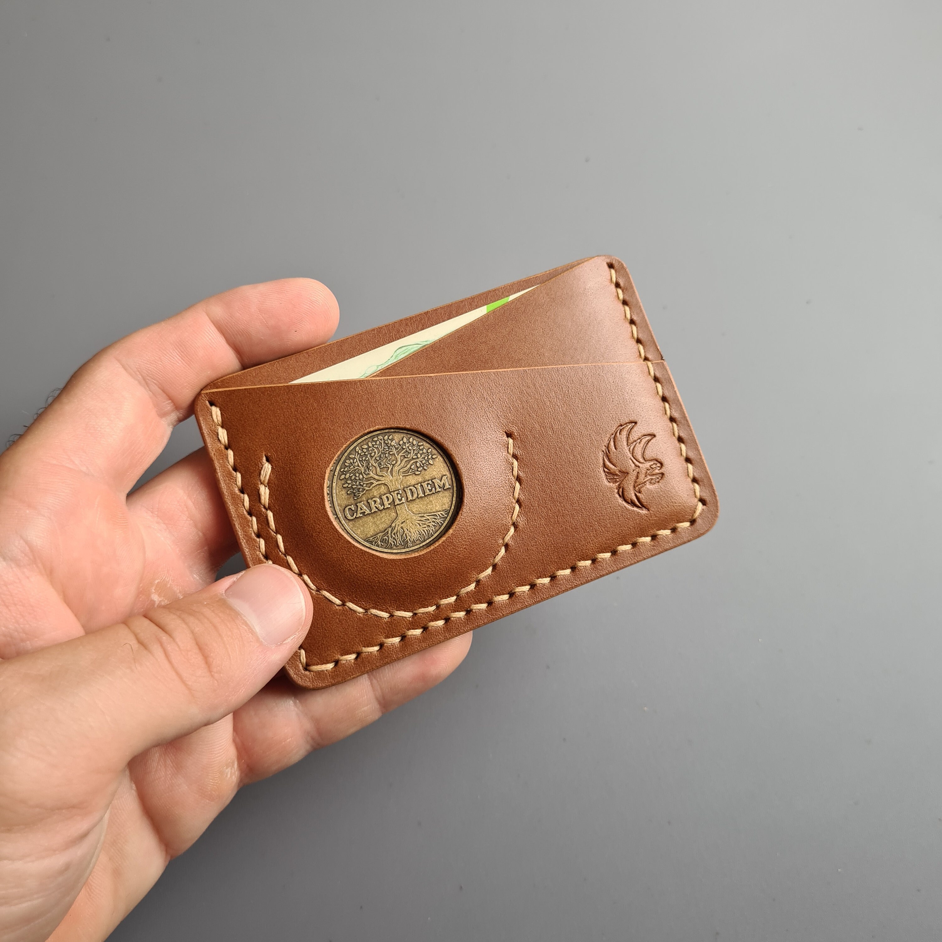 Challenge Coin Wallet PDF Pattern,edc Wallet Template,slim Wallet ...