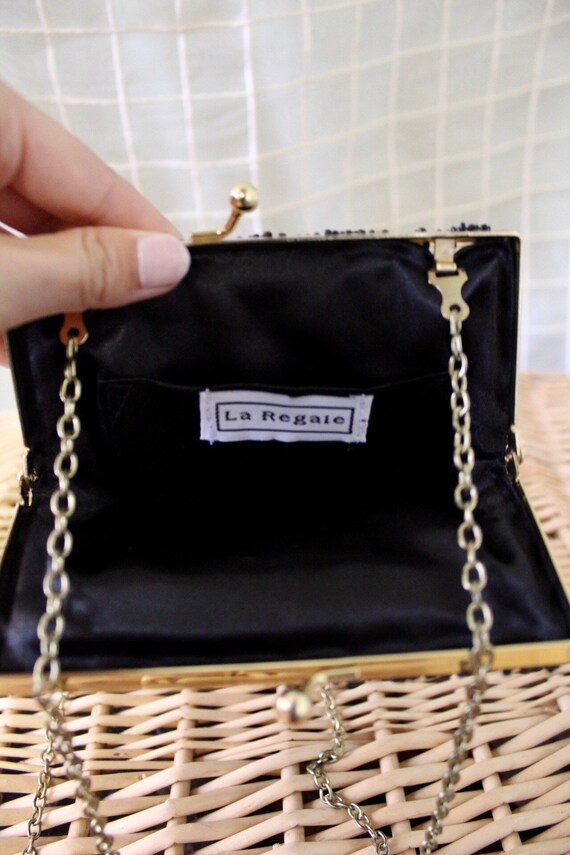 20s vintage beaded purse - Gem