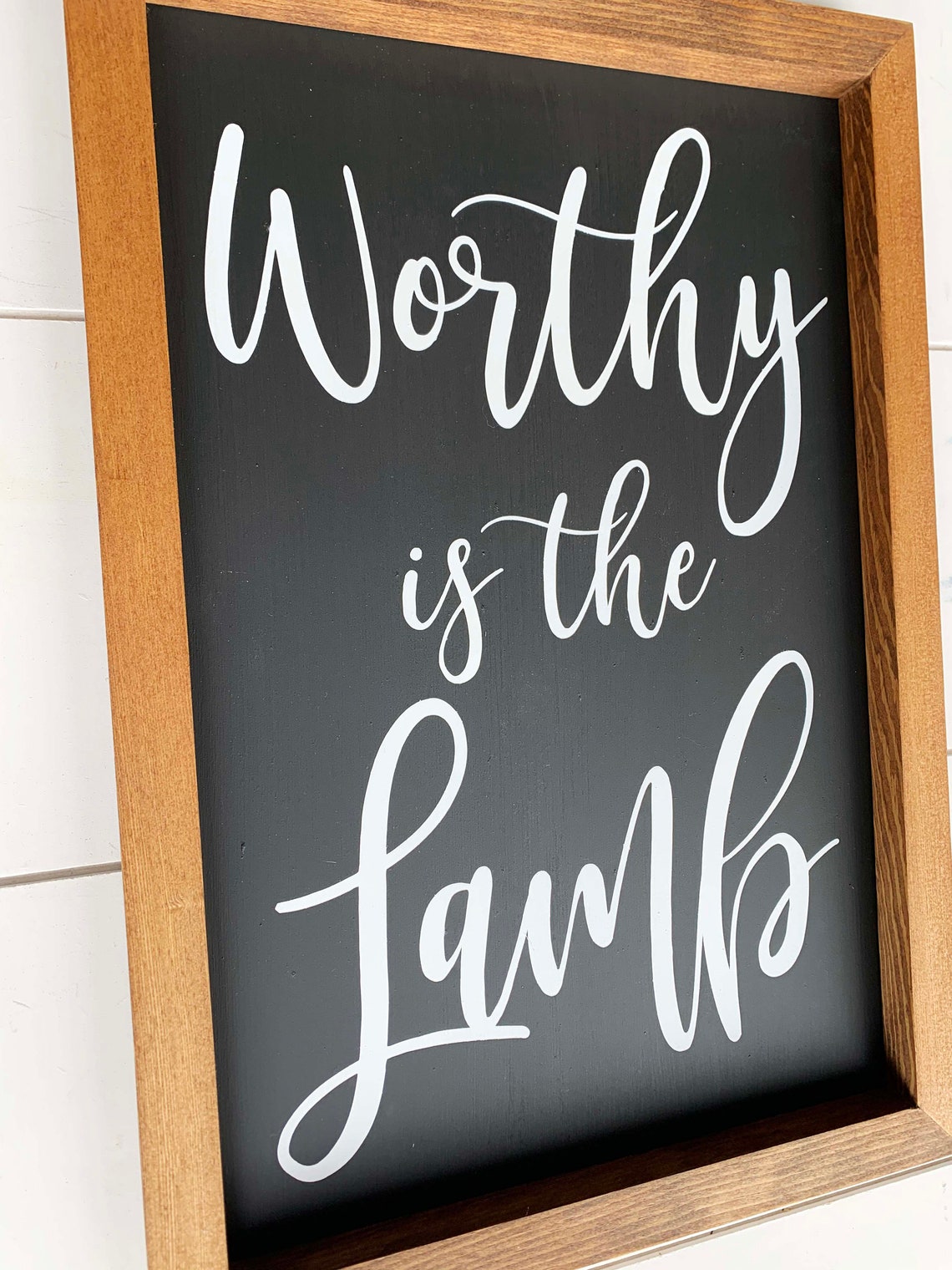 Worthy is the Lamb Sign Easter Signs Easter Decor Wood - Etsy UK