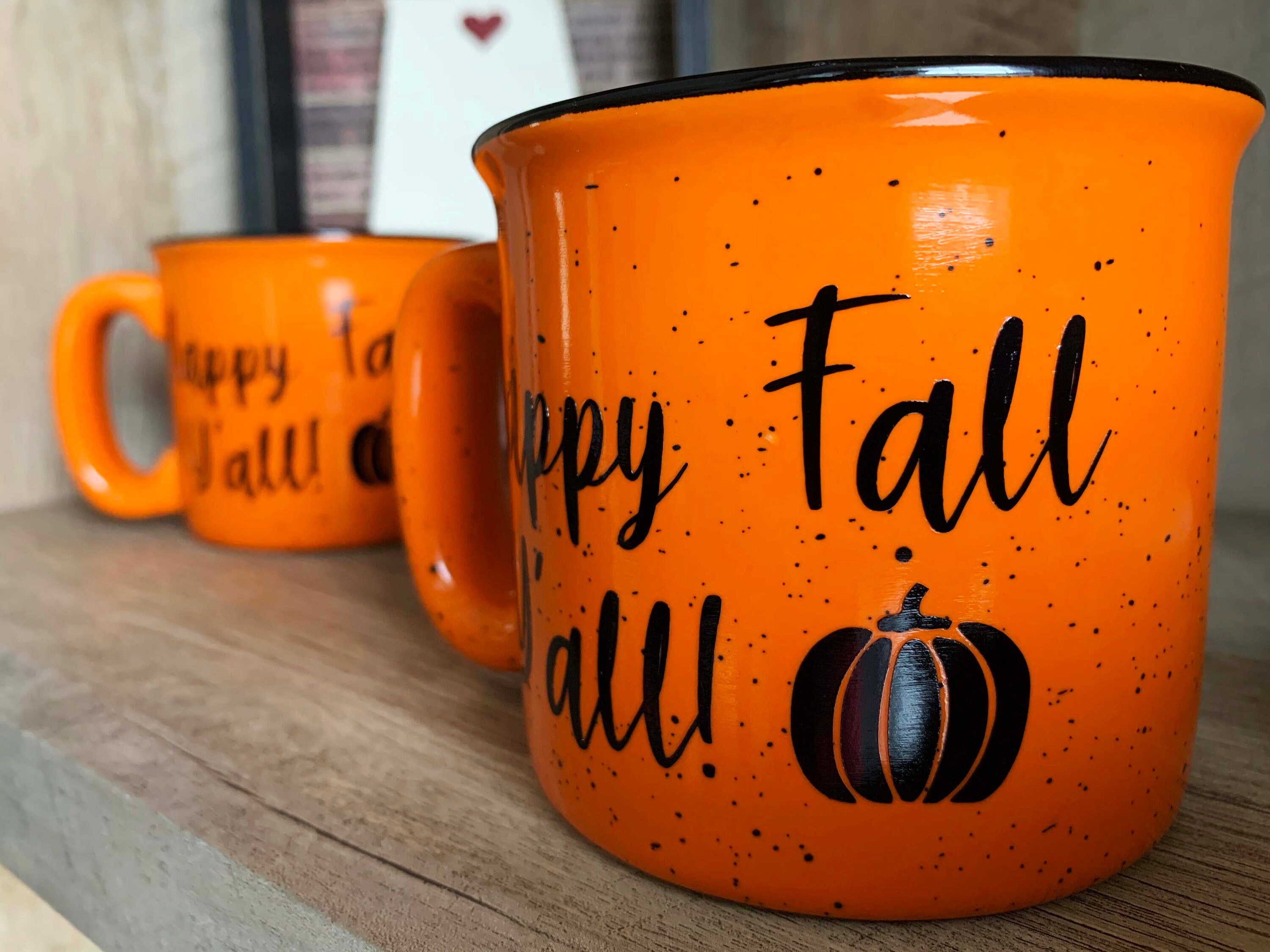 Happy Fall Y'all Mug, Ceramic Mugs, Fall Mugs, Halloween, Autumn ...