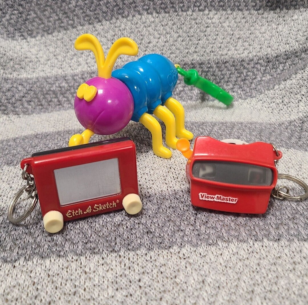 View Master, Cootie & Etch A Sketch Mini Keychain Lot - Etsy