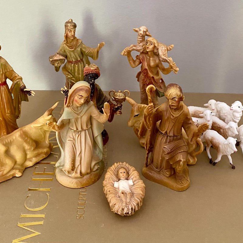 Vintage Nativity - Etsy