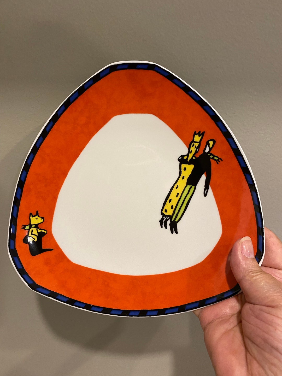 ROSENTHAL Germany, Studio Line, love Story, 7 1/2 Plate, Triangular ...