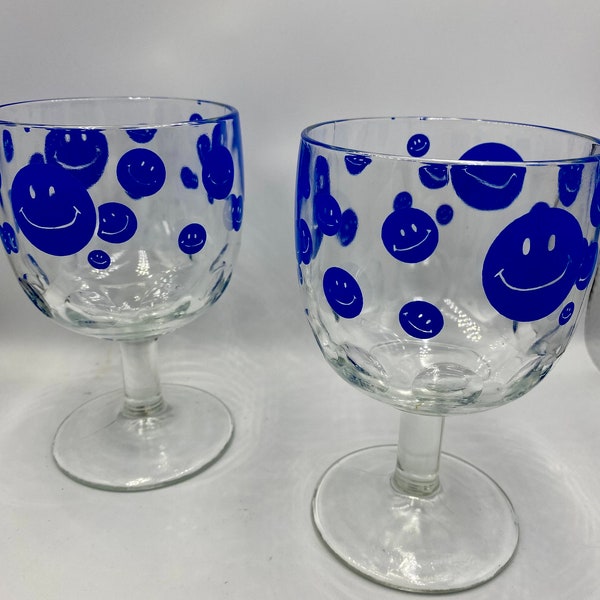 Smiley Face Vintage Glasses - Etsy