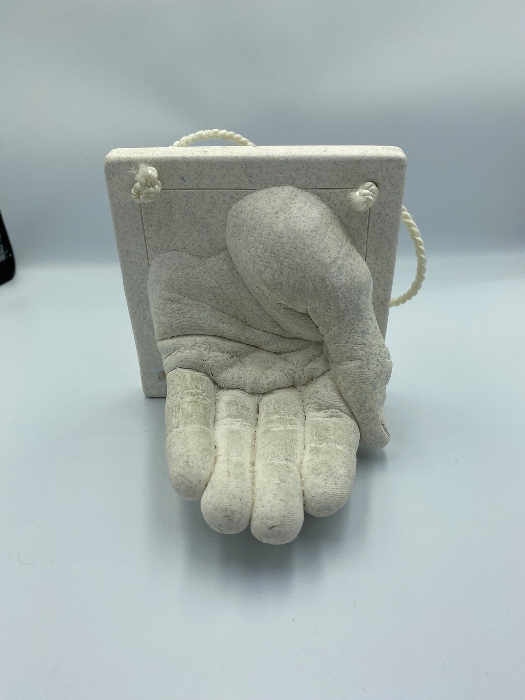 Vintage Cement Hand Sculpture, Dapila, Montreal, Outreaching Hand Tile ...