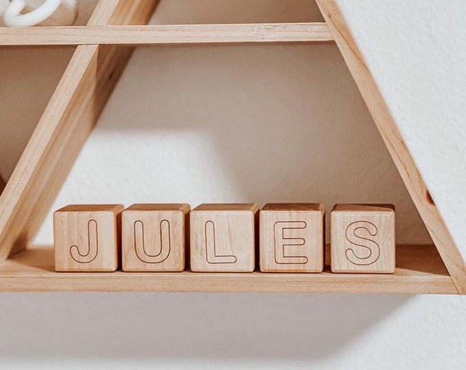 Custom Baby Name Blocks, Nursery Decor, Personalized Baby Blocks, Baby ...