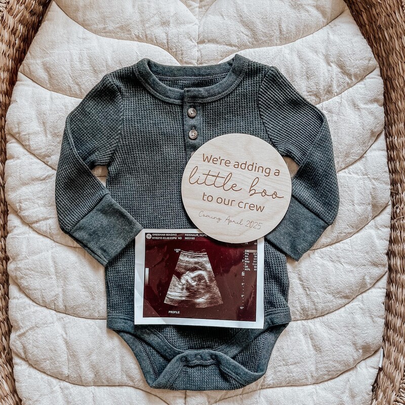 October Baby Announcement - Etsy