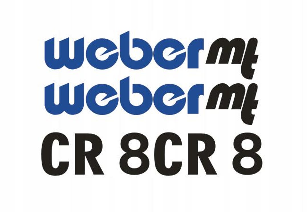 Sticker Decal WEBER CR 8 - Etsy