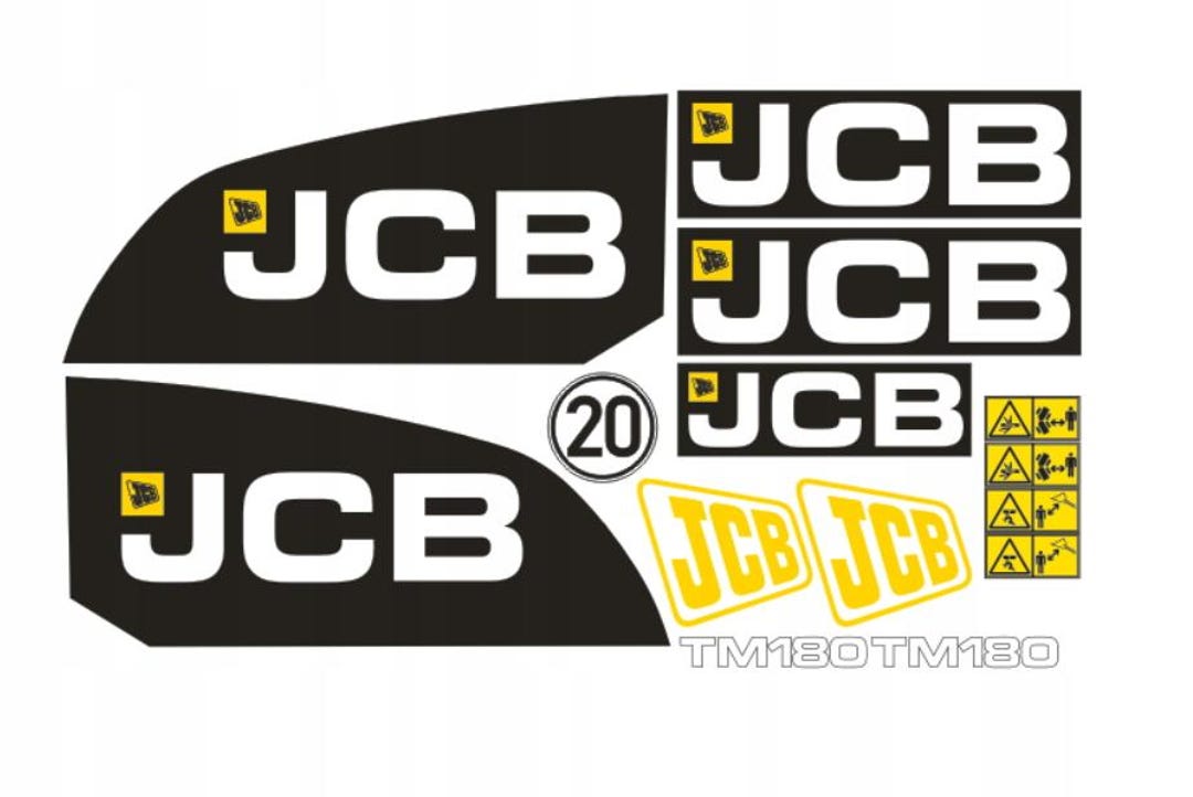 Sticker Decal - JCB TM 180 - Etsy