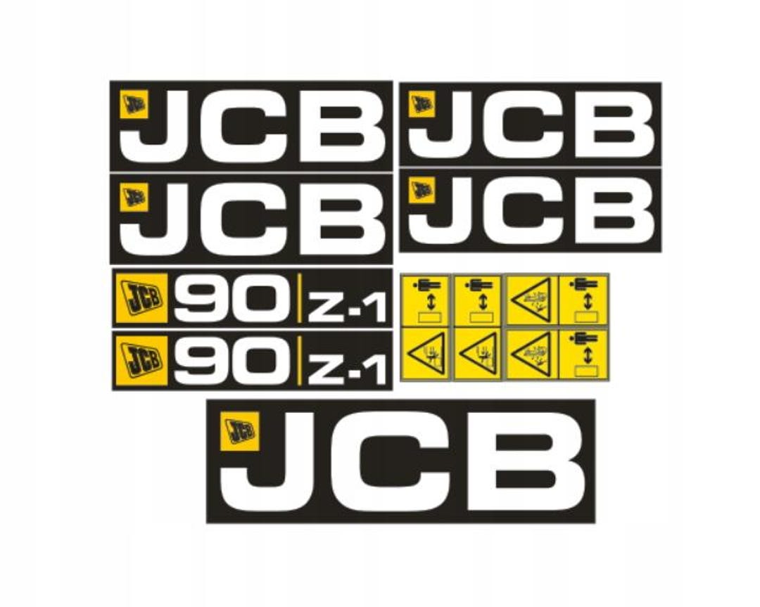 Sticker Decal - JCB 90 Z-1 - Etsy