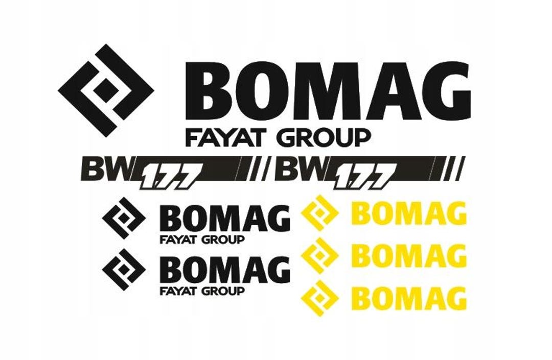 Sticker Decal BOMAG BW177 - Etsy