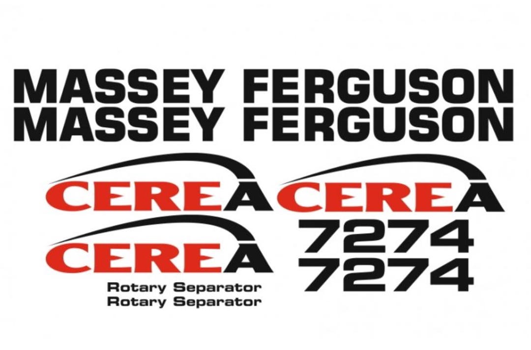 Sticker Decal - MF Massey Ferguson CEREA 7274 - Etsy