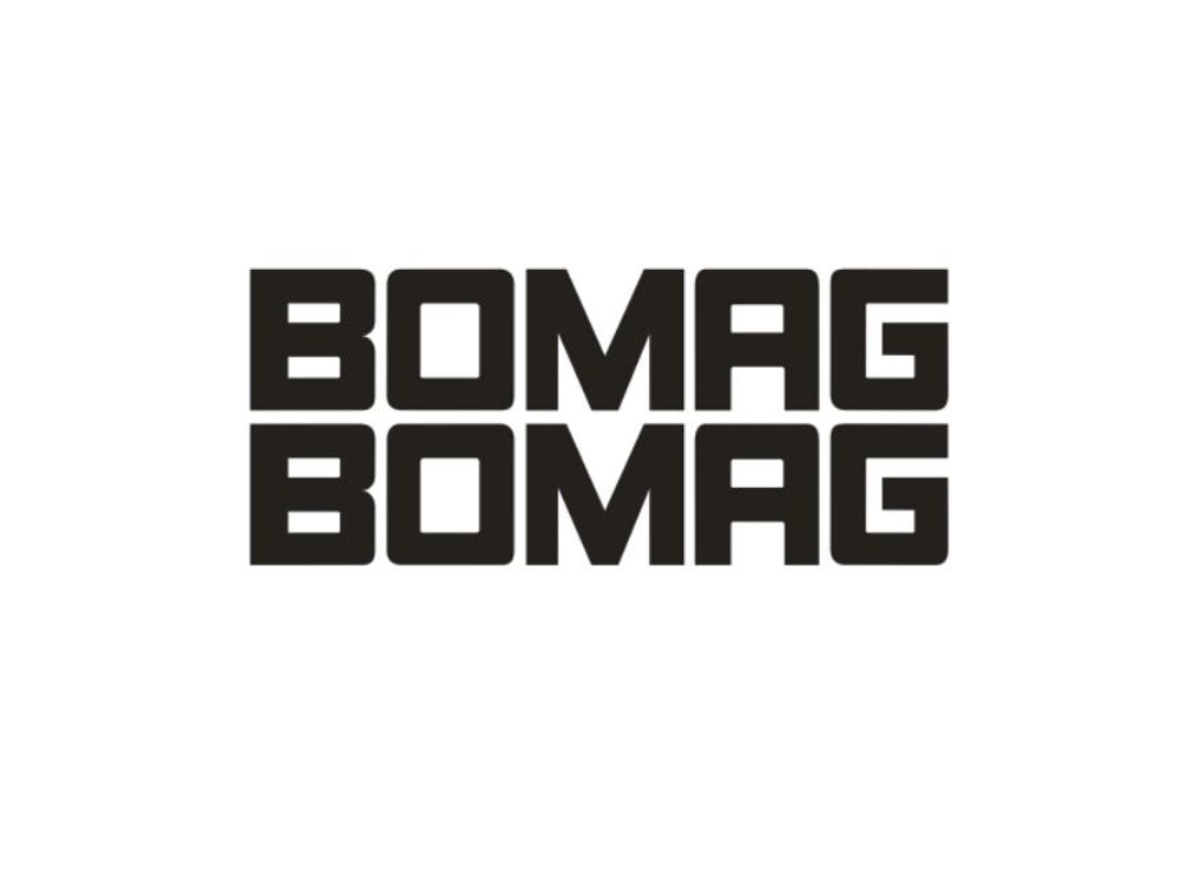 2-pack 2x Sticker Decal Logo BOMAG 15 20 30 40 50 60 70 80 90 100 Cm ...
