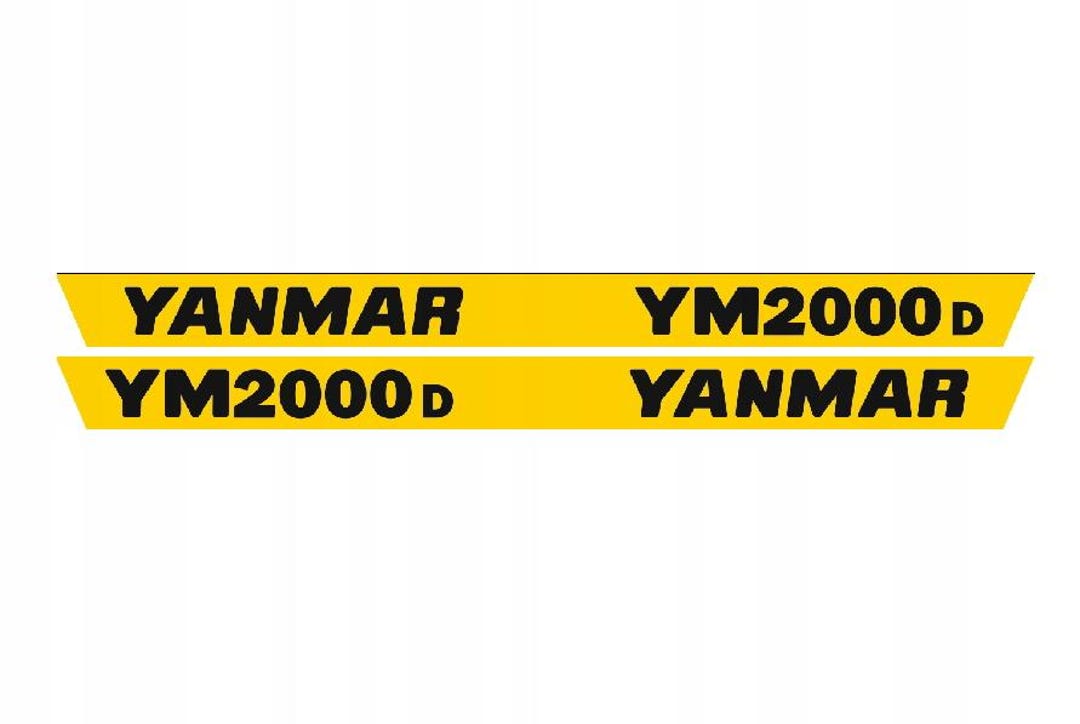 Sticker Decal Sticker - YANMAR YM2000D - Etsy