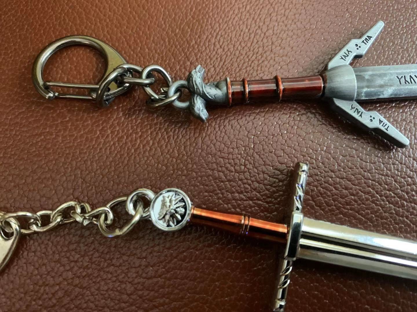 Wild Hunt Sword Metal Keychain Keyring Geralt of Rivia - Etsy Canada