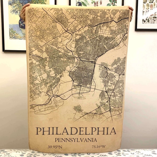 Aesthetic Map of Usa - Etsy