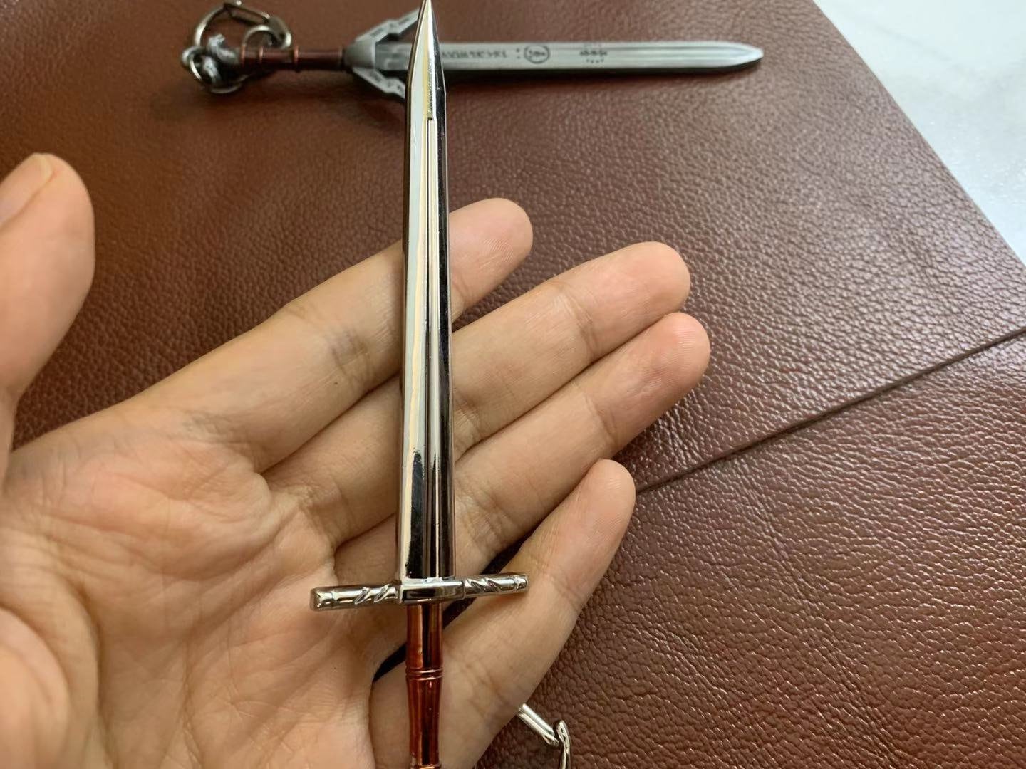 Wild Hunt Sword Metal Keychain Keyring Geralt of Rivia | Etsy