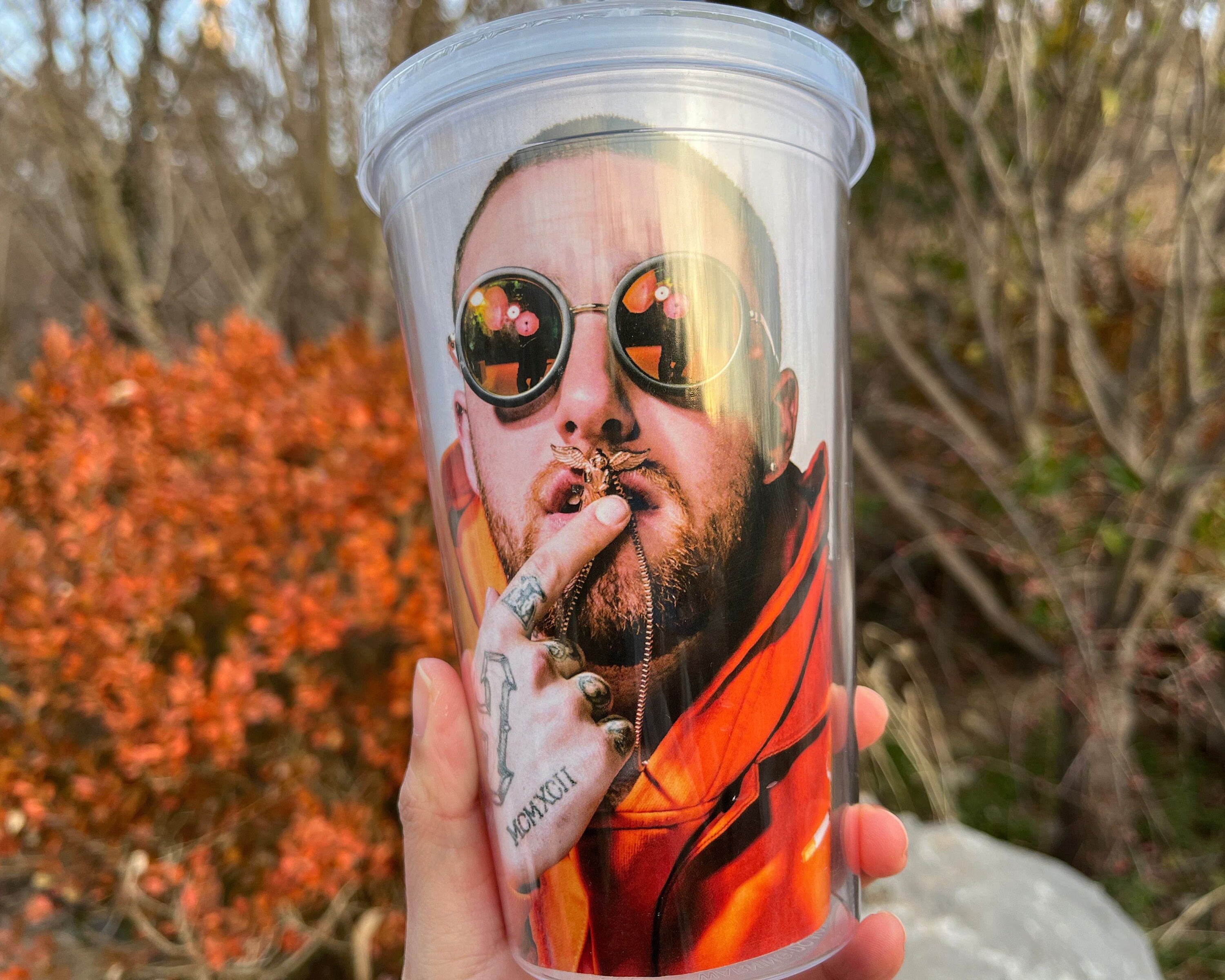 Drink & Barware Kitchen & Dining 450 ml Hip Hop Rapper Mac Miller Water ...