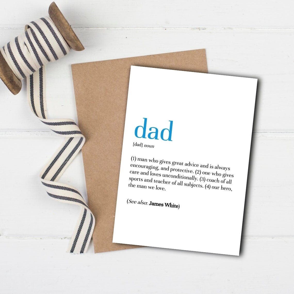 Customize Father's Day Card, Printable Father's Day Card, Template ...