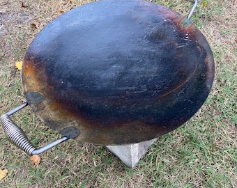 Cowboy Wok, Plow Disc, Discada, Campfire Skillet, BBQ Campfire ...