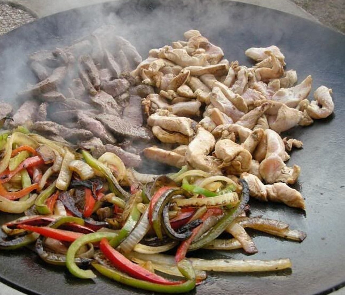 22 " Cooking Disc Blade Discada High Heat Cooking Skillet, Disc BBQ ...