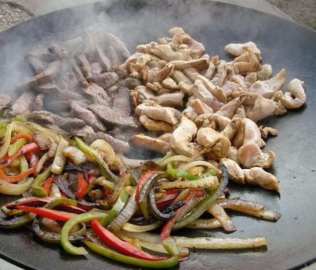 22 " Cooking Disc Blade Discada High Heat Cooking Skillet, Disc BBQ ...