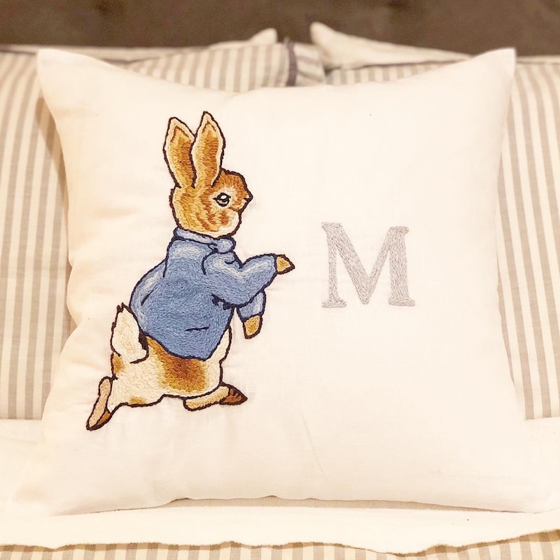Rabbit Pillow - Etsy