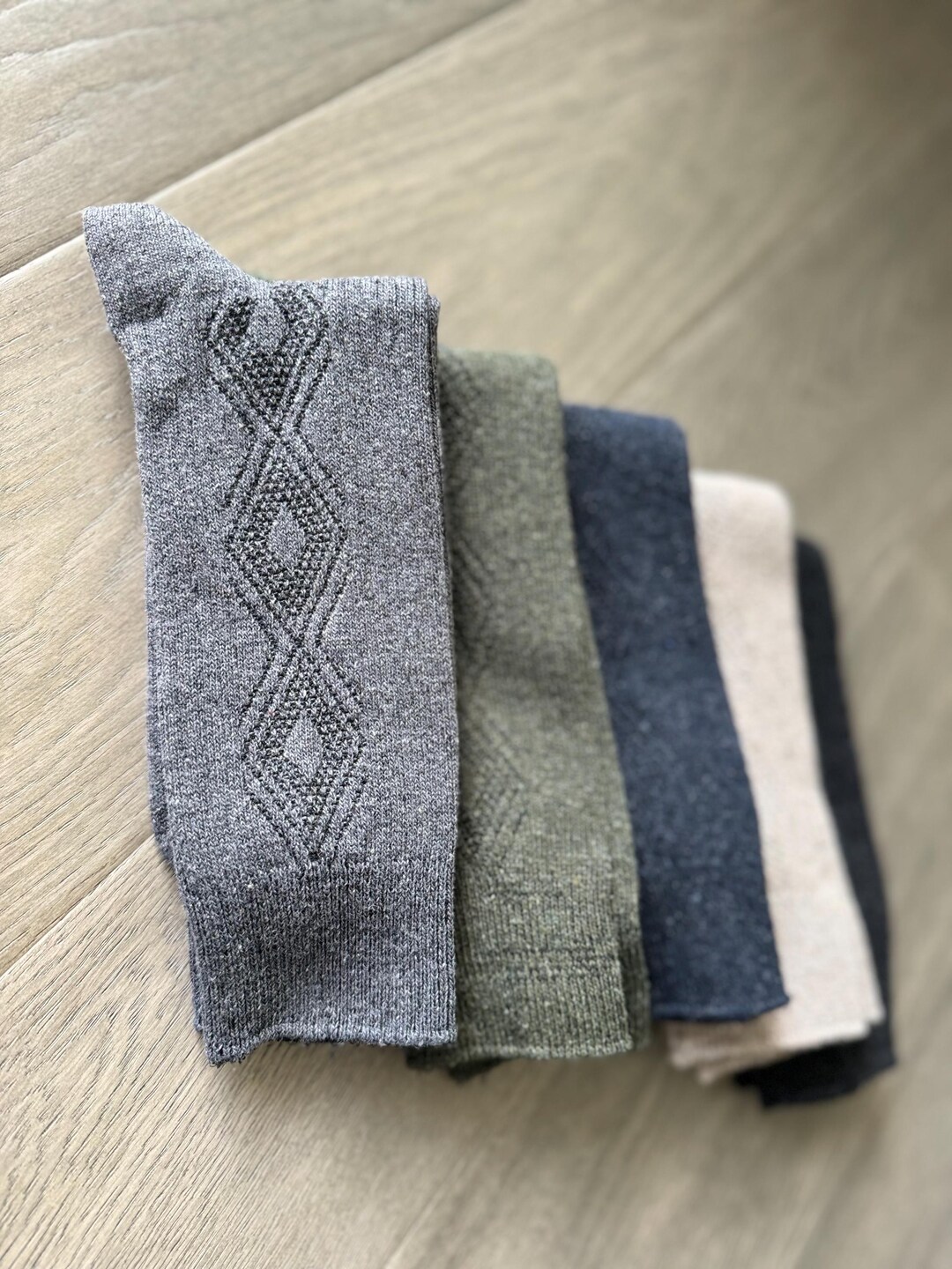 5 Pairs - Warm Wool Socks, High Quality Wool Winter Socks for Men ...