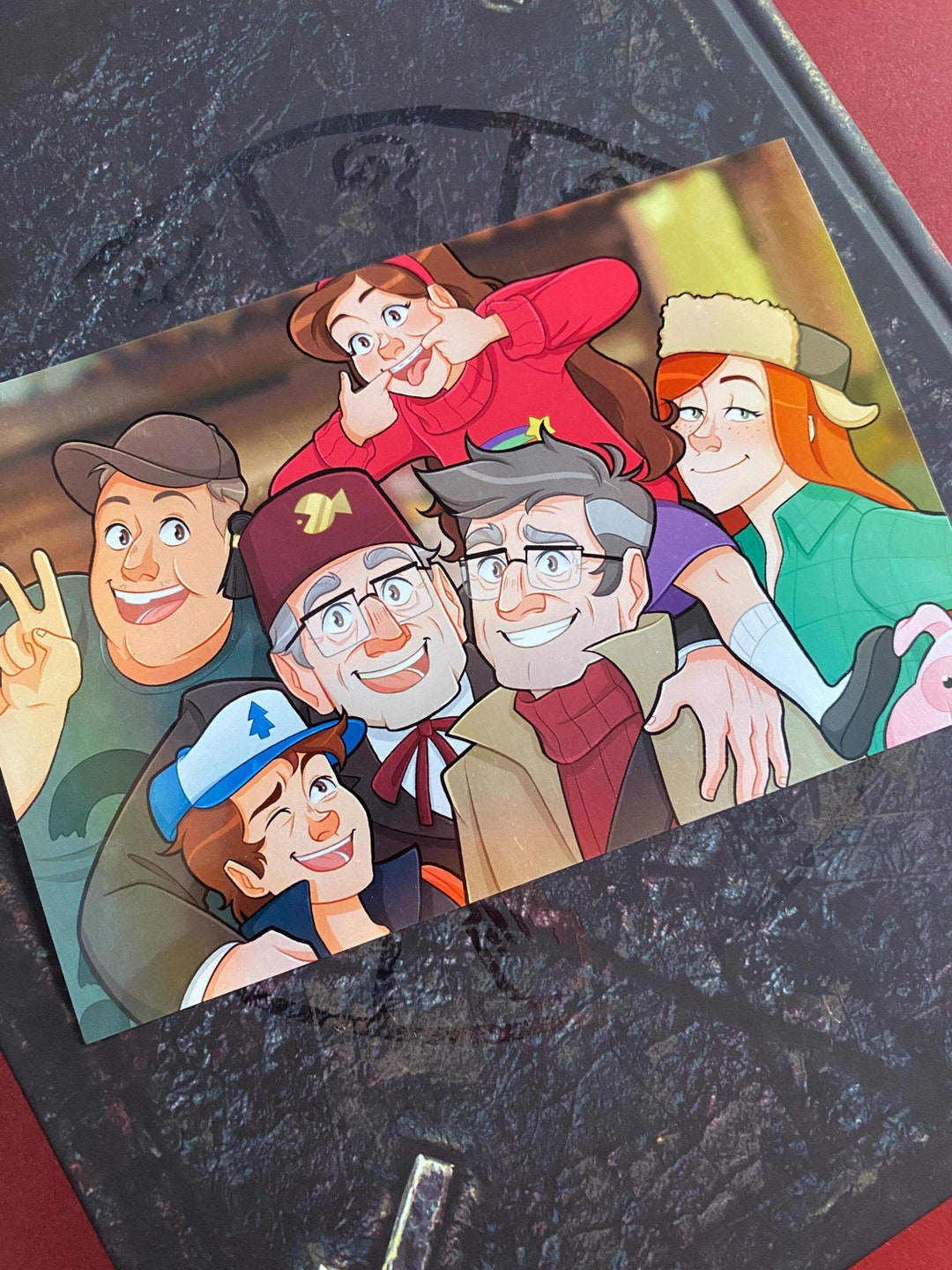 Gravity Falls | Pines Family Photo - Etsy