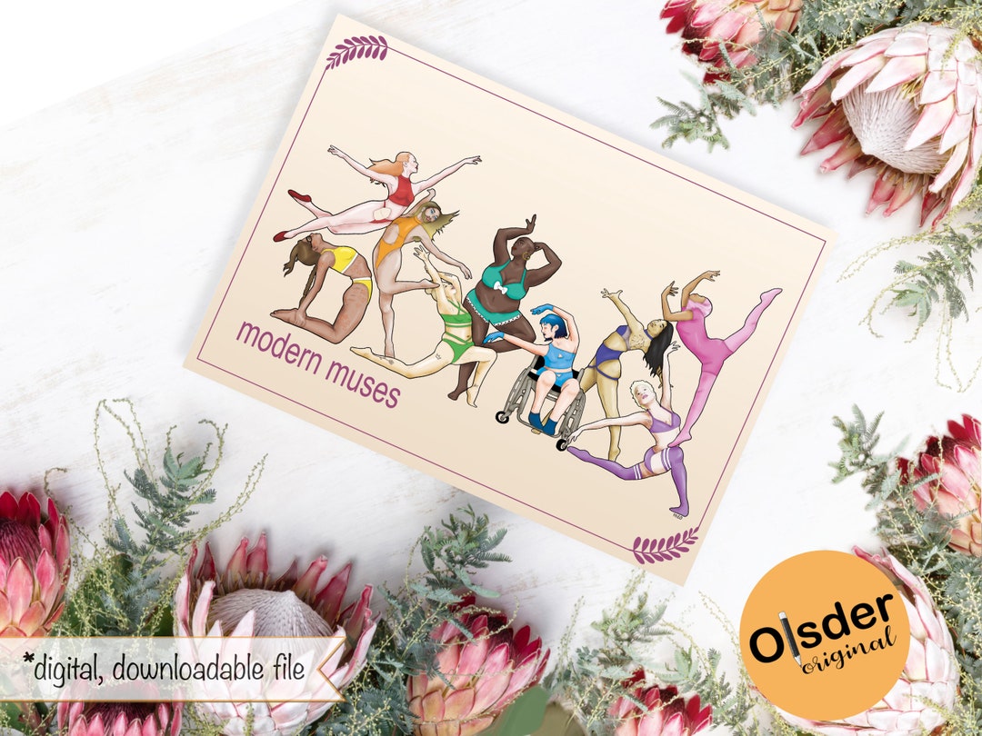 Poster Modern Muses Printable Download Greek Mythology Feminism Wall ...