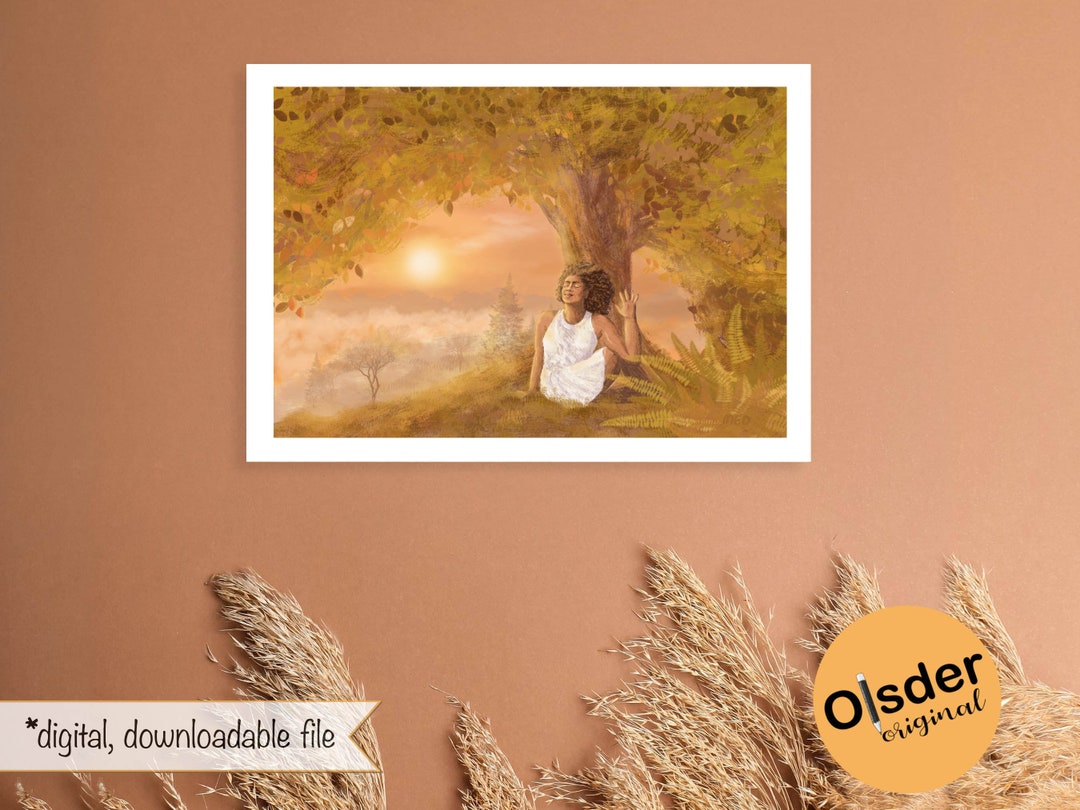 Poster Gaia | Greek Mythology Goddess | Printable | Download Wall Art ...