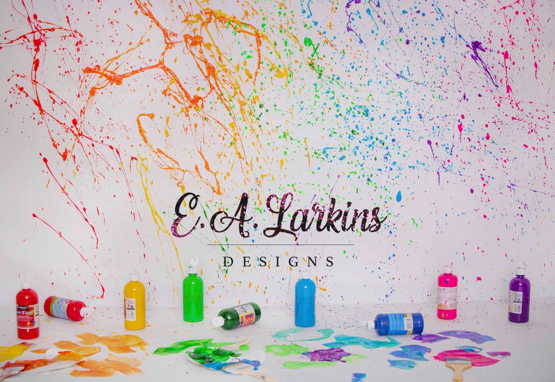 Paint Splatter Paint Session - Etsy