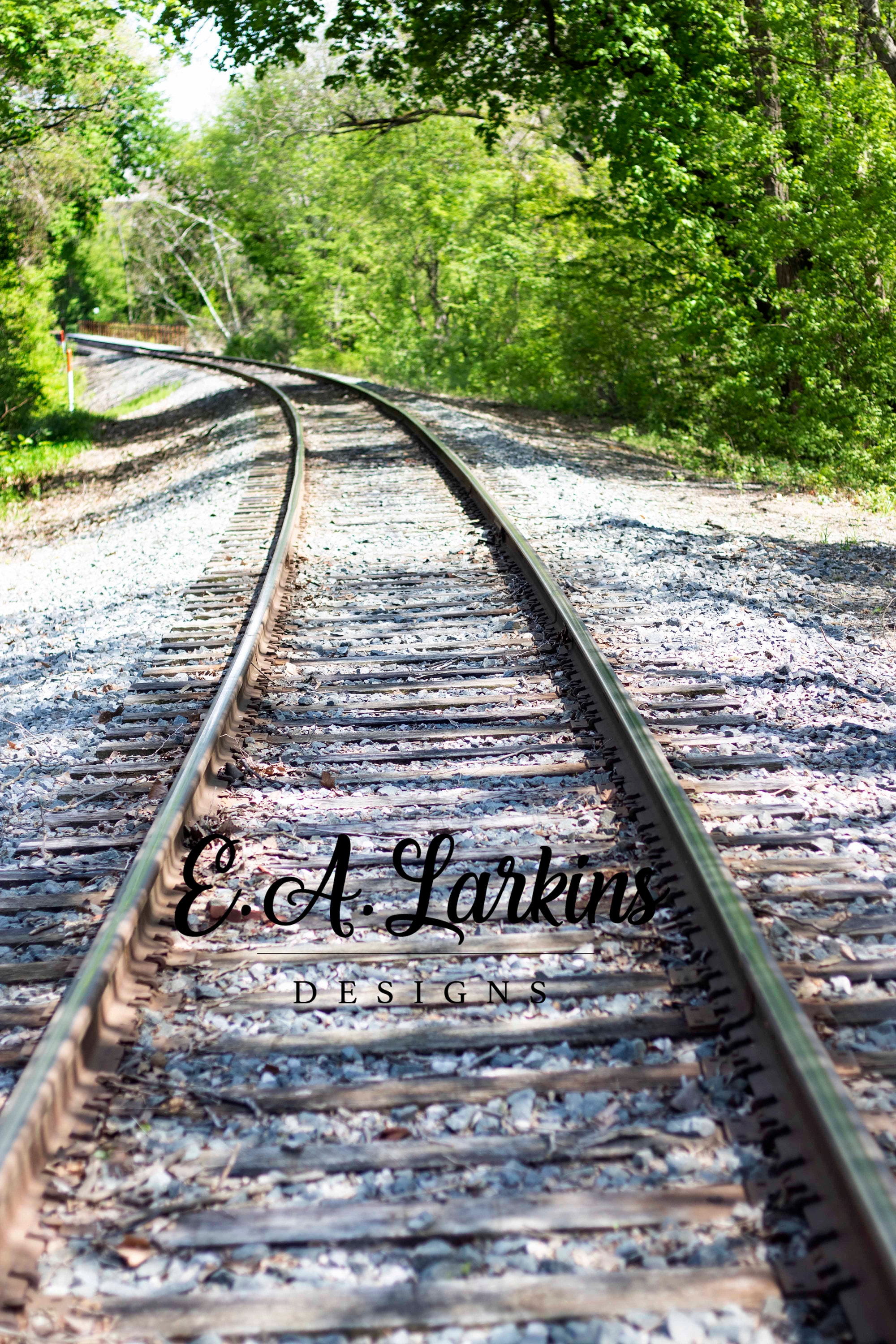 Curvy Train Track - Etsy