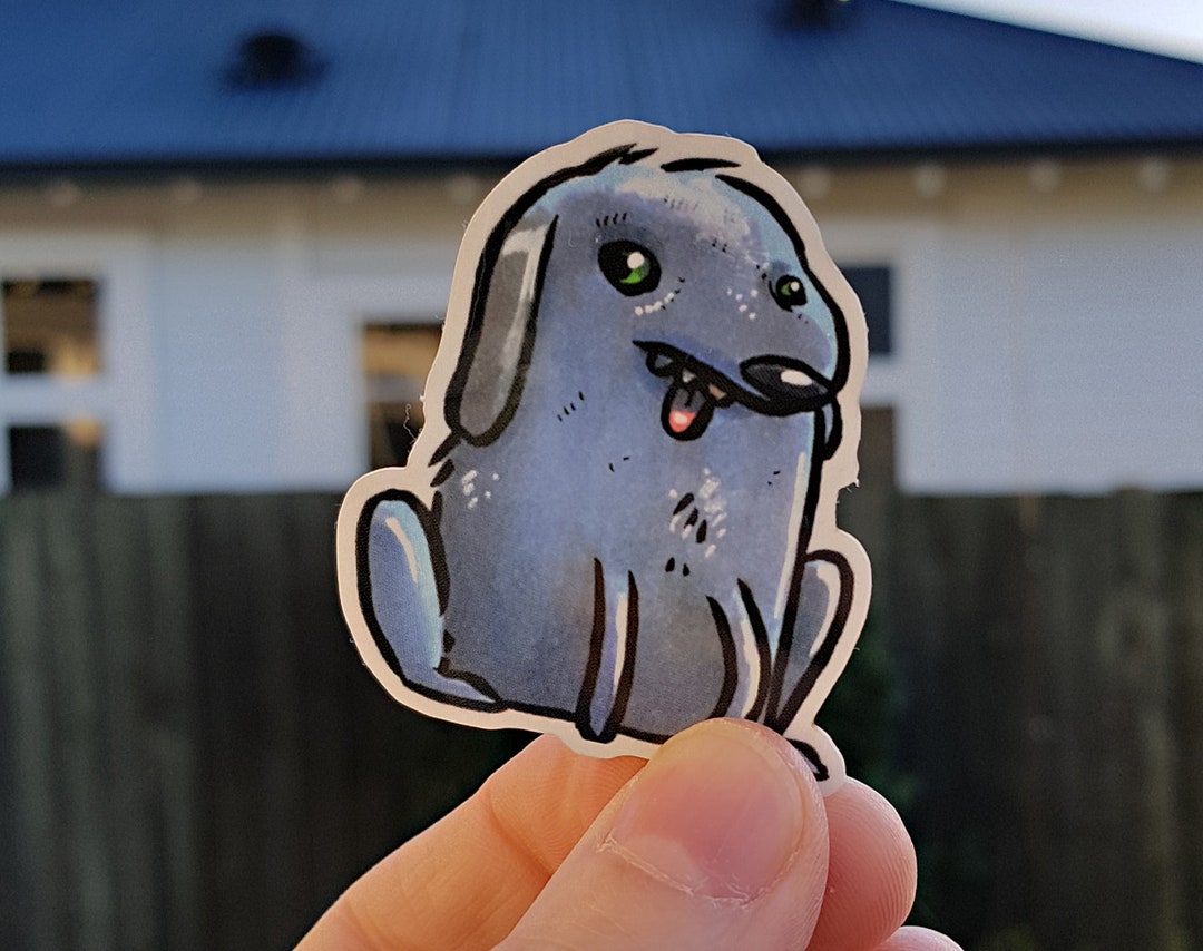 Terry the Dog Die Cut Vinyl Sticker - Etsy